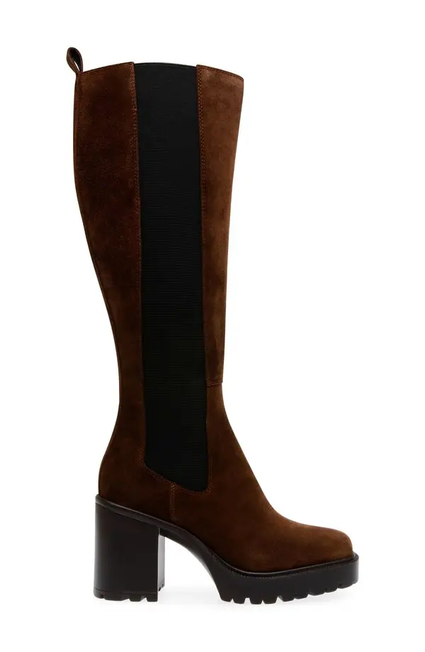 Steve Madden Deegan Lug Sole Knee High Boot