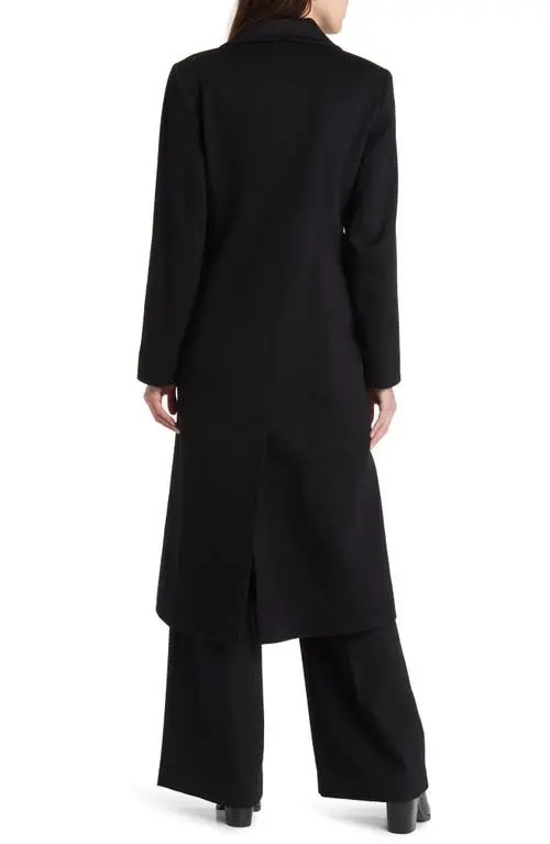 Fleurette Holland Longline Wool Coat