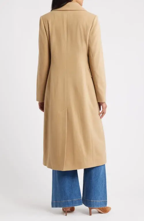 Fleurette Holland Wool Coat - Camel