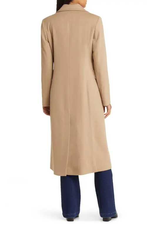 Fleurette Holland Longline Wool Coat