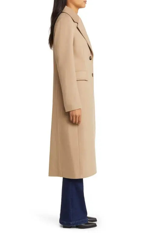 Fleurette Holland Longline Wool Coat