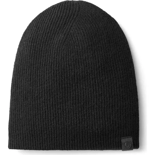 Canada Goose Wool & Cashmere Rib Beanie - Black
