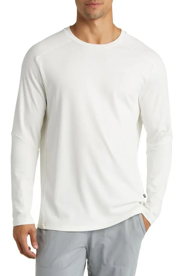 On Long Sleeve Pima Cotton Blend T-shirt