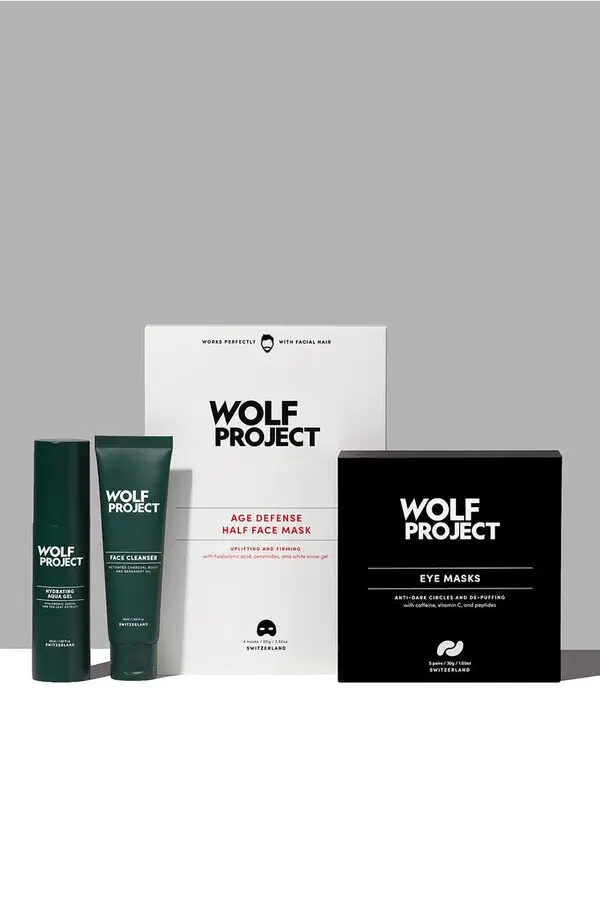 WOLF PROJECT 4-pack Anti-age Face Masks