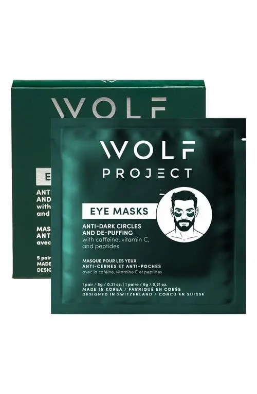 WOLF PROJECT 5-pair Eye Mask Boosters