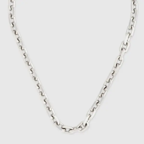 Gucci Jackie 1961 Chain Necklace - Silver-Toned Metal | Editorialist