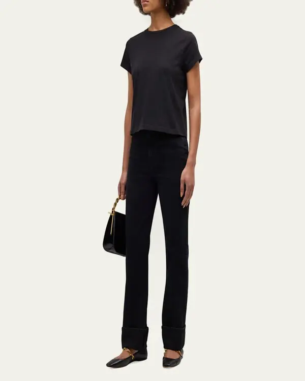 AGOLDE Adine Tee - Black