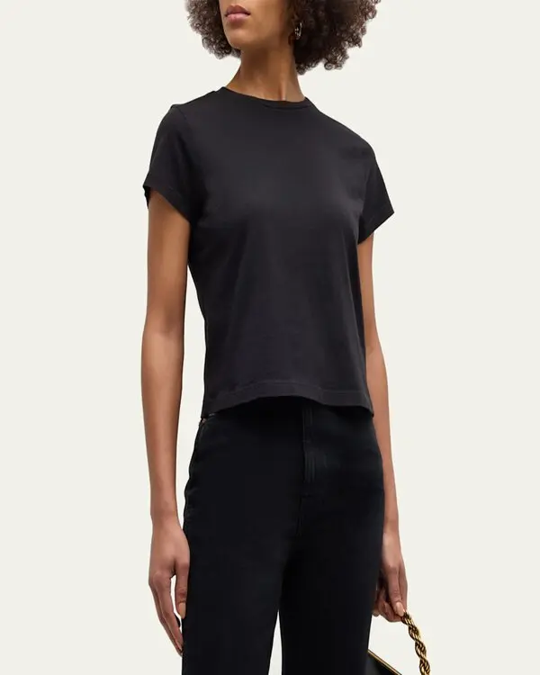 AGOLDE Adine Tee - Black