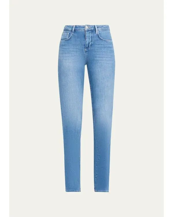 L'Agence Selma High-rise Sleek Baby Bootcut Jeans