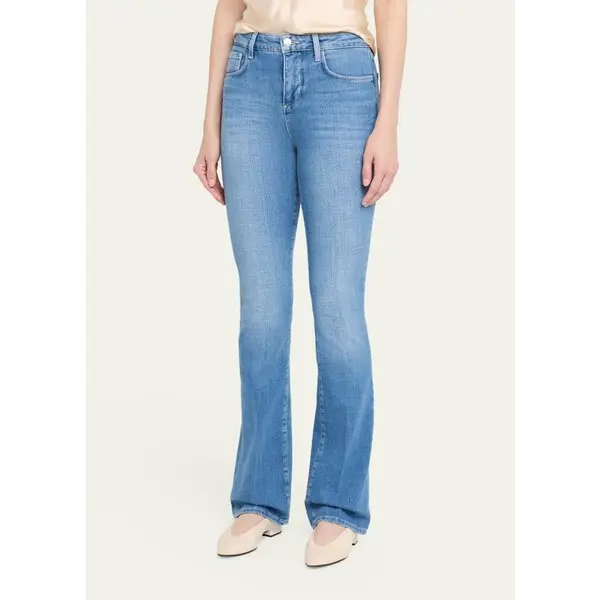L'Agence Selma High-rise Sleek Baby Bootcut Jeans