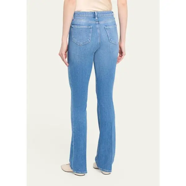 L'Agence Selma High-rise Sleek Baby Bootcut Jeans