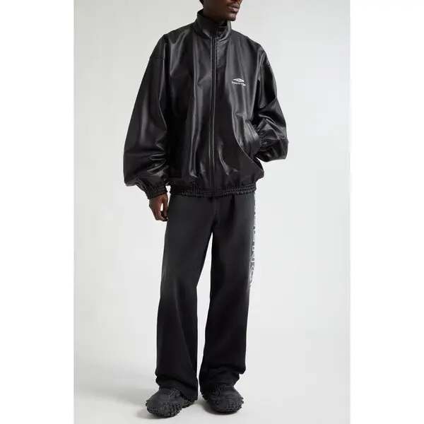 BALENCIAGA 3B SPORTS LEATHER TRACKSUIT Balenciaga 3b Logo