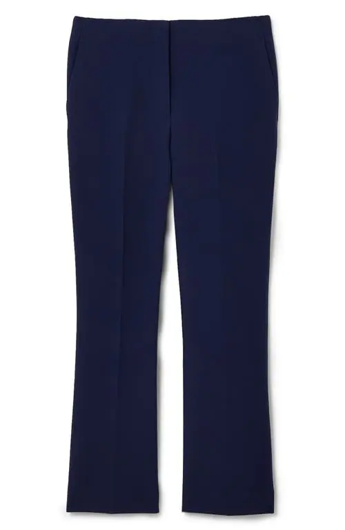 Club Monaco Crop Kick Flare Trousers
