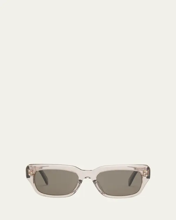 Celine 3-dot Rectangle Sunglasses - Beige Other/brown