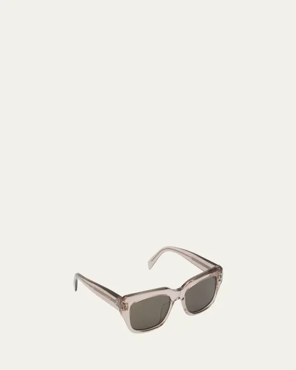 Celine 3-dot Rectangle Sunglasses - Beige Other/brown