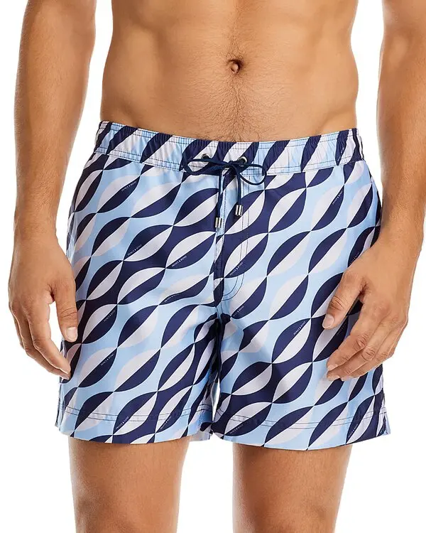 PRINCE & BOND Easton Swim Shorts - Blue
