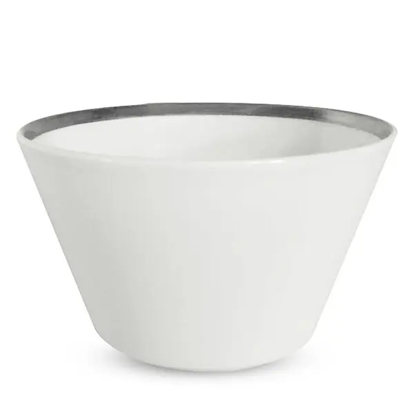Twig New York Platinum Edge Dessert/fruit Bowl - Silver