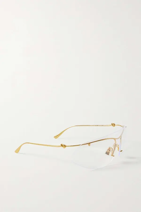Bottega Veneta Rimless D-frame Optical Glasses