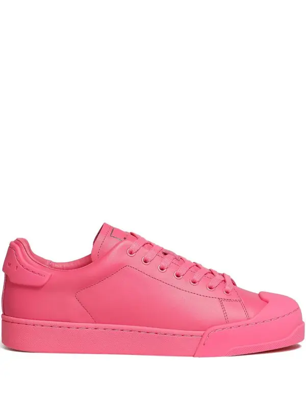Marni Dada Bumper Leather Sneakers - Pink