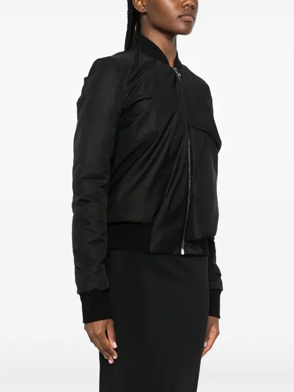 Rick Owens Ripple Draped Bomber Jacket
