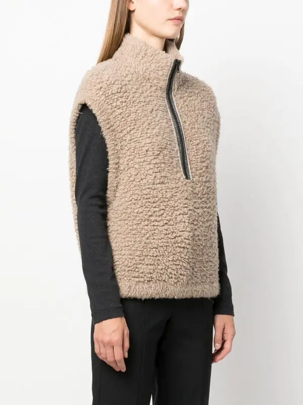 Brunello Cucinelli Faux-fur Gilet