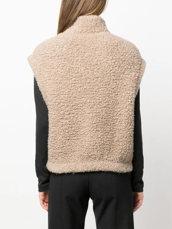 Brunello Cucinelli Faux-fur Gilet