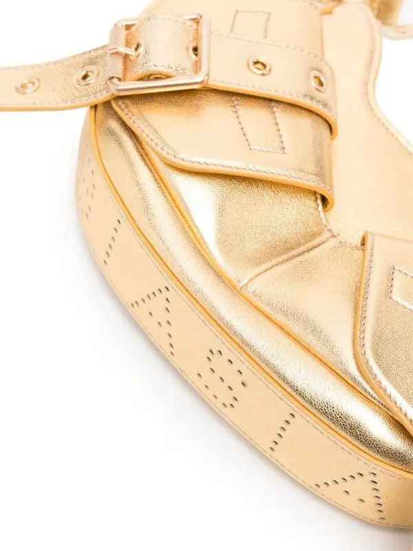 BIASIA Metallic Shoulder Bag - Gold