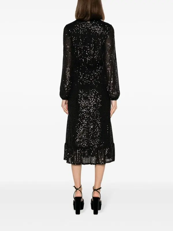 TWINSET Sequin-embellished Midi Dress