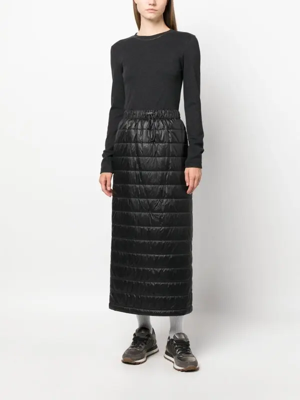 Brunello Cucinelli Padded Effect Skirt