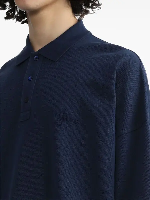 A.P.C. X Jw Anderson Polo Shirt In Blue - 51% Off | Editorialist