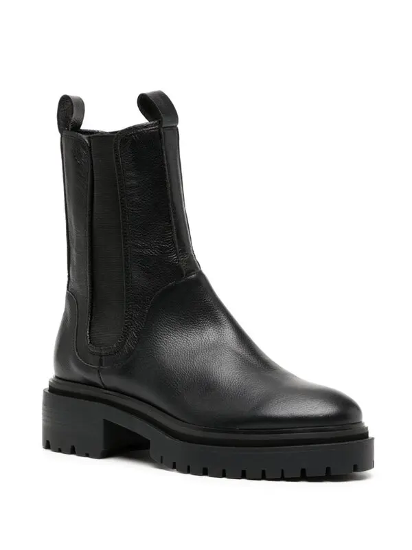 Senso Pandora 55mm Leather Boots - Black