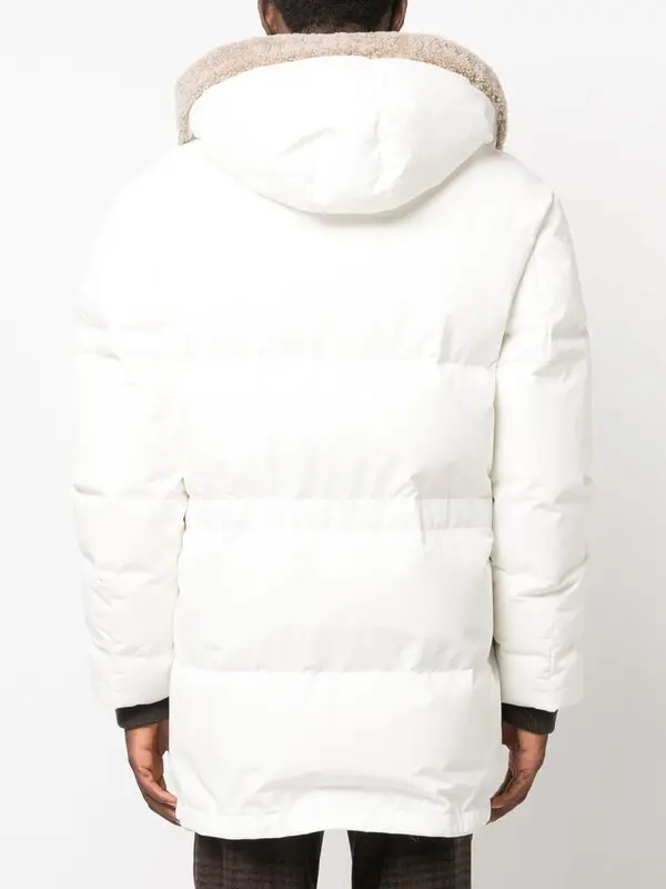 Brunello Cucinelli Cashmere-lined Padded Coat
