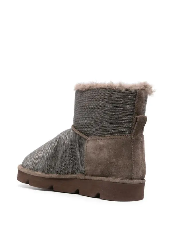 Brunello Cucinelli Ankle Leather Boots