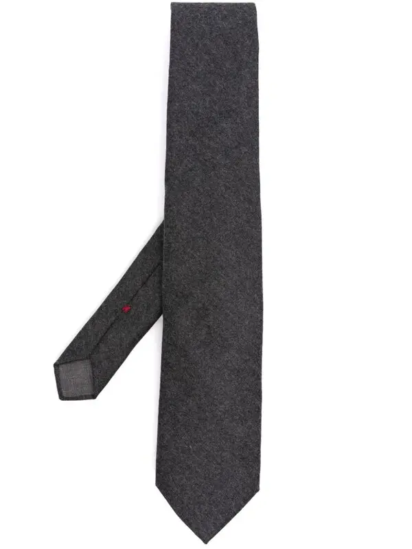 Brunello Cucinelli Virgin-wool Tie - Grey