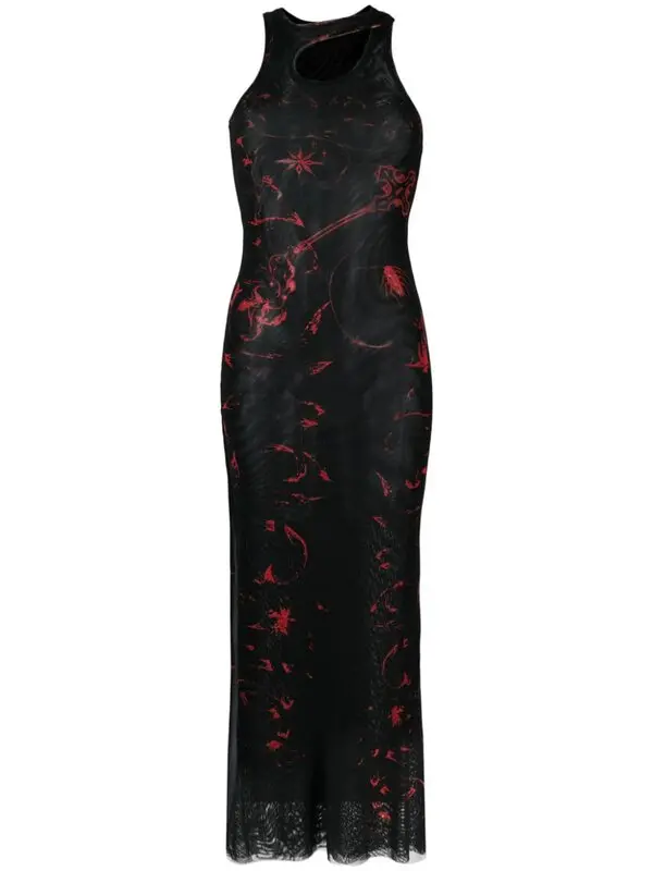 Ottolinger Graphic-print Maxi Dress