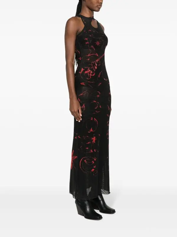 Ottolinger Graphic-print Maxi Dress