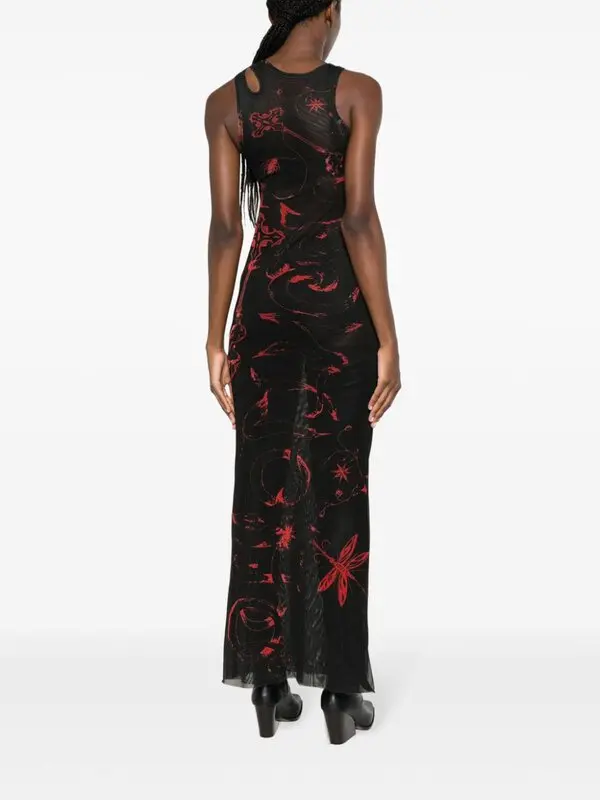 Ottolinger Graphic-print Maxi Dress