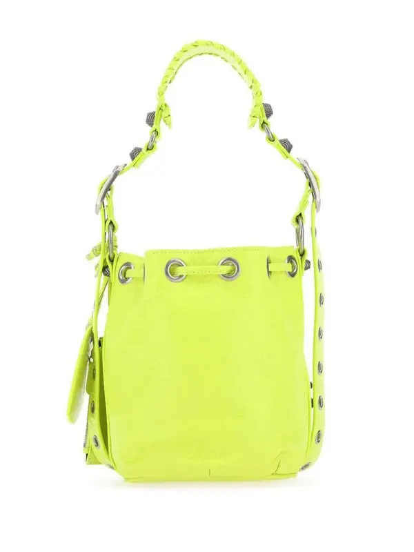 Balenciaga Le Cagole Xs Bucket Bag - Yellow