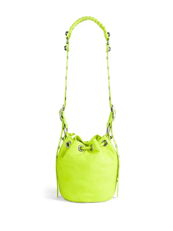 Balenciaga Le Cagole Xs Bucket Bag - Yellow