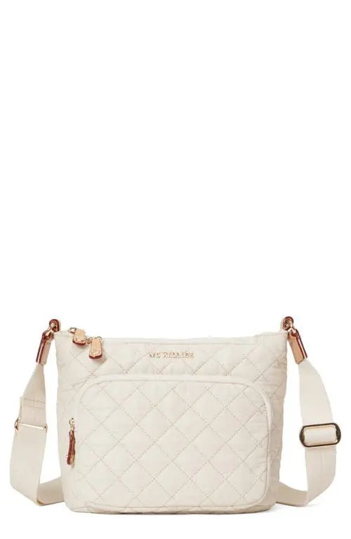 Mz Wallace Metro Scout Deluxe Crossbody Bag - Sandshell