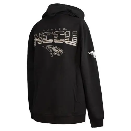 FISLL North Carolina Central Eagles Puff Print Sliced Pullover Hoodie