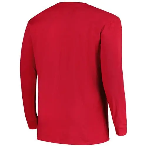 Profile Arkansas Razorbacks Big & Tall Two-hit Graphic Long Sleeve T-shirt
