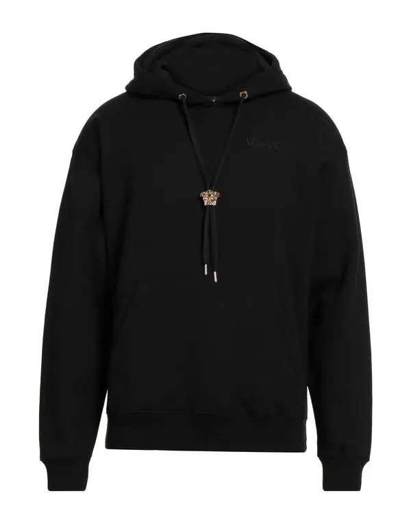 Versace Cotton-blend Sweatshirt - Black