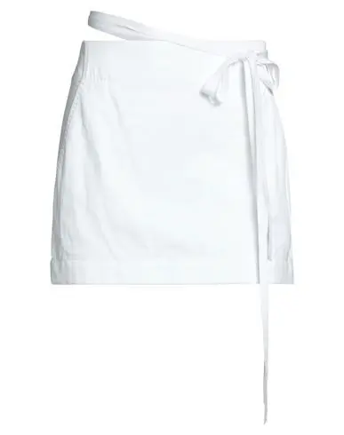 ANN DEMEULEMEESTER Mini Flared Skirt - White
