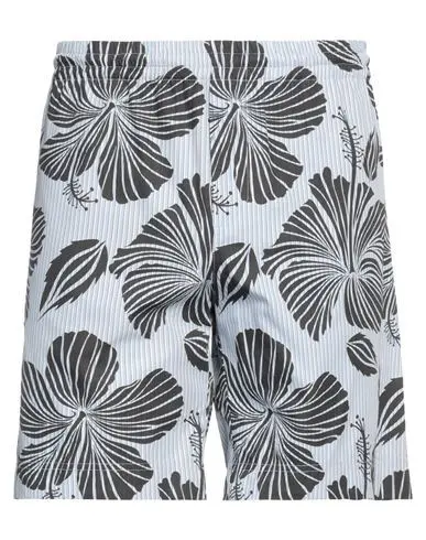 MSGM High Waisted Bermuda Shorts - Sky Blue