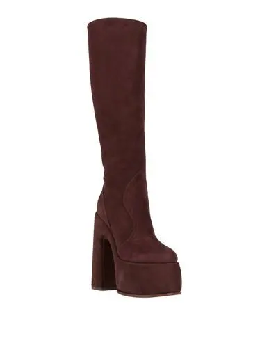 Casadei Leather Chunky Boots