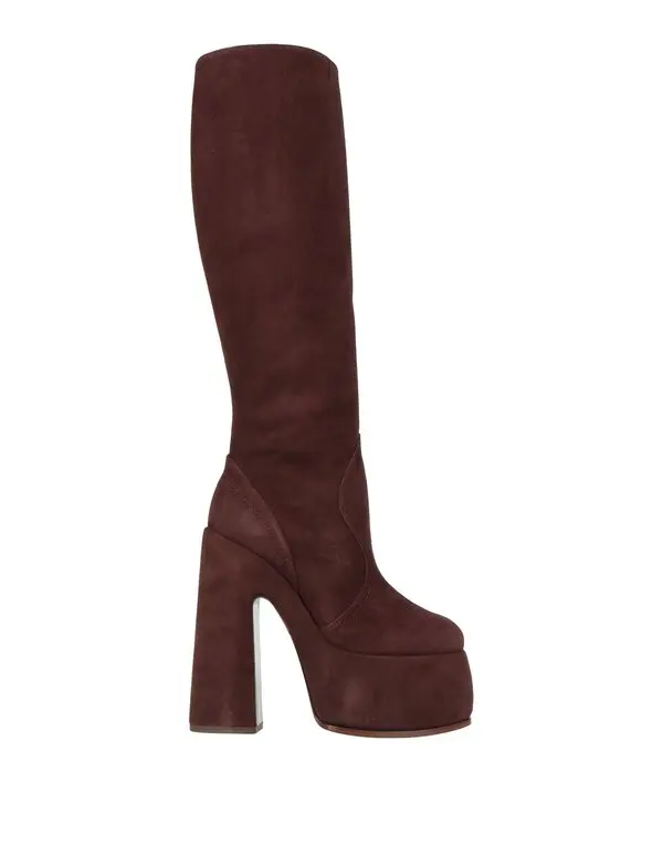 Casadei Leather Chunky Boots