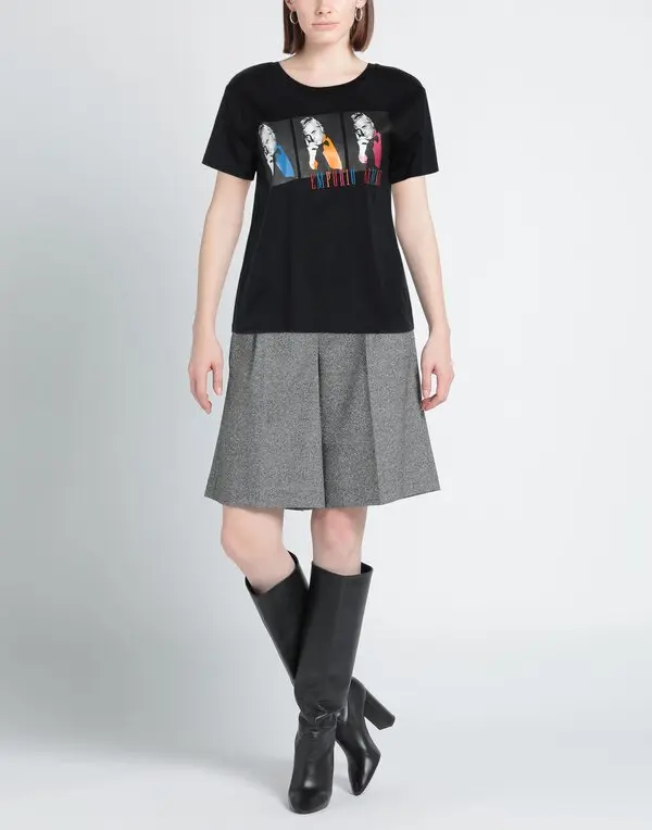 Emporio Armani Printed Cotton T-shirt