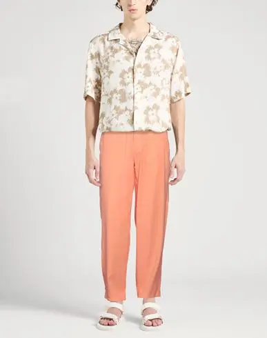 MSGM Viscose & Polyester Pants - Orange