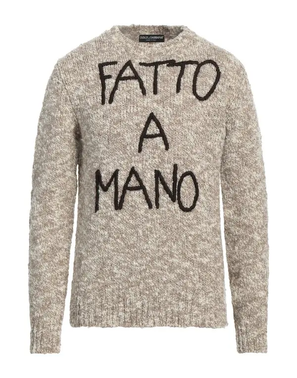 Dolce & Gabbana Sweater In Virgin Wool And Polyamide